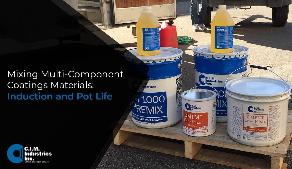 Mixing Multi-Component Coatings Materials: Induction Time and Pot Life