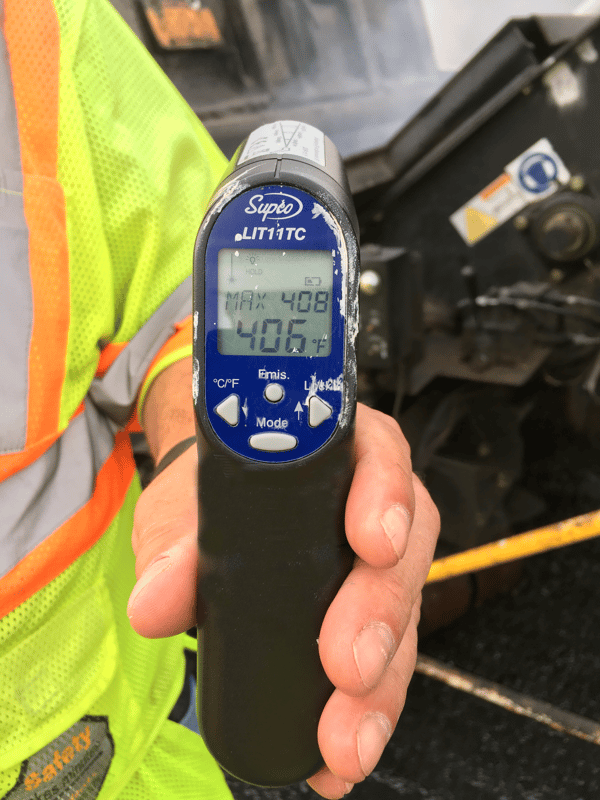 The Importance of Temperature Monitoring in Asphalt Paving