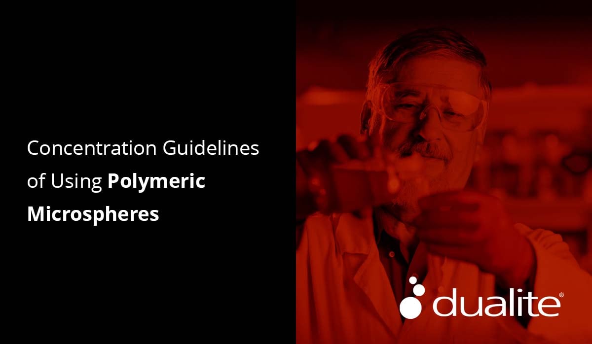 Concentration Guidelines of using Polymeric Microspheres