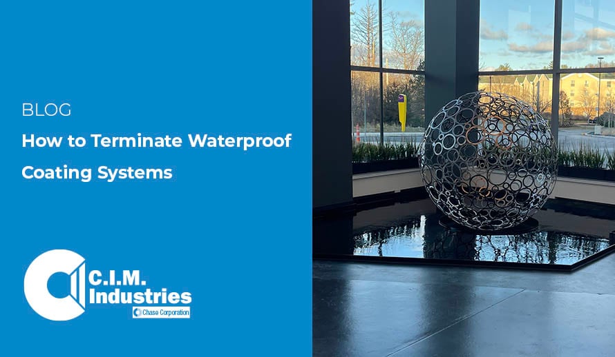 How to Terminate Waterproof Coating Systems